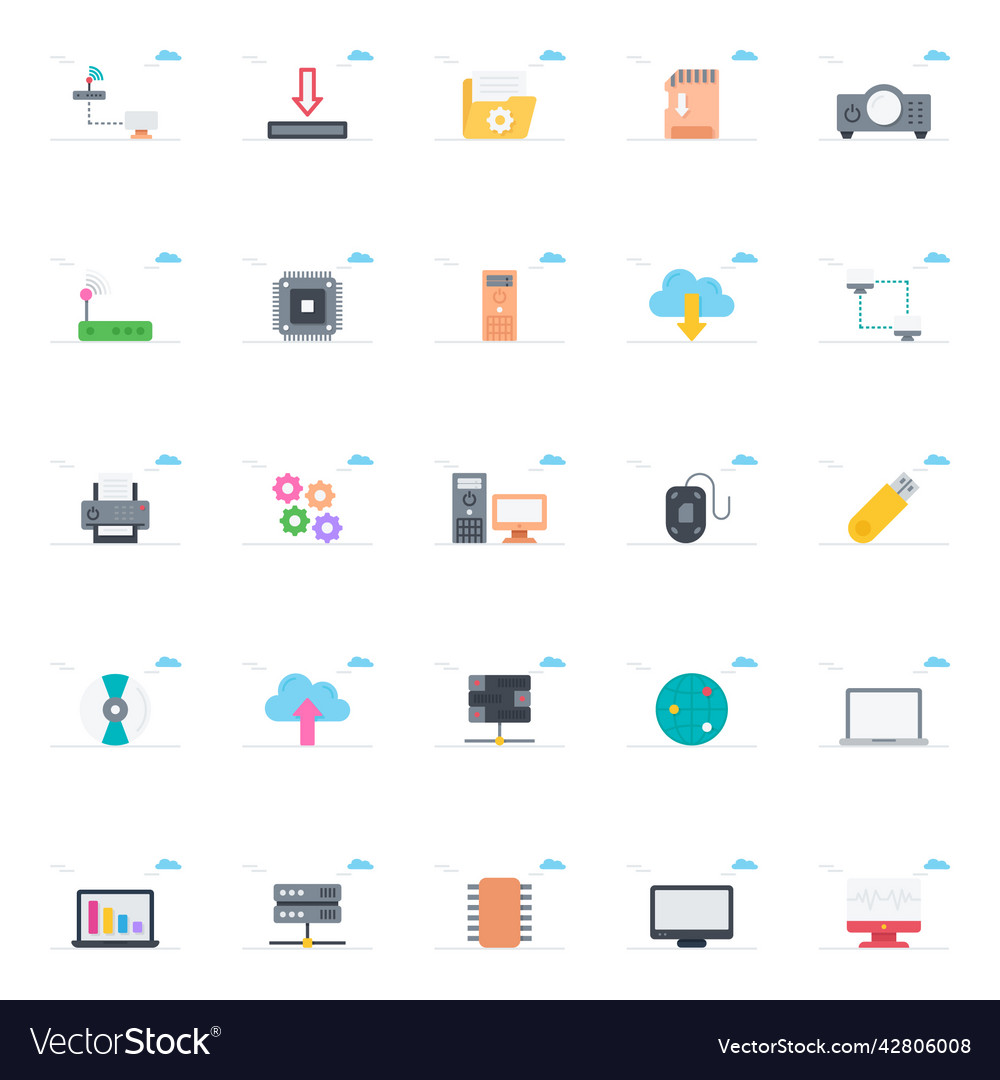 Digital electronics Royalty Free Vector Image - VectorStock