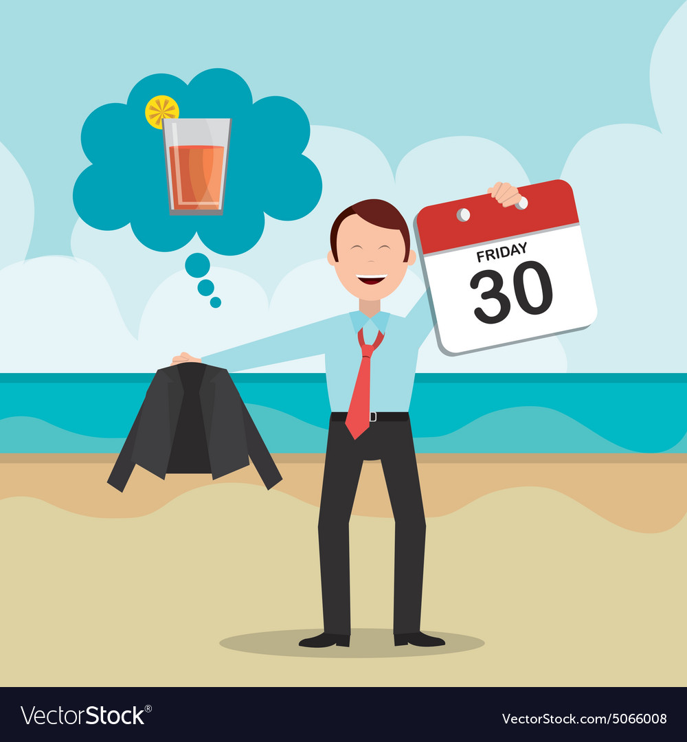 Weekend design Royalty Free Vector Image - VectorStock