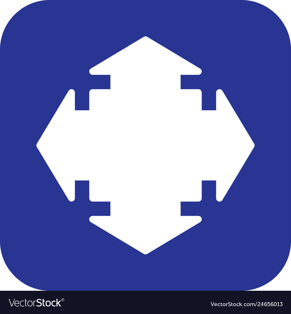 Direction icon Royalty Free Vector Image - VectorStock