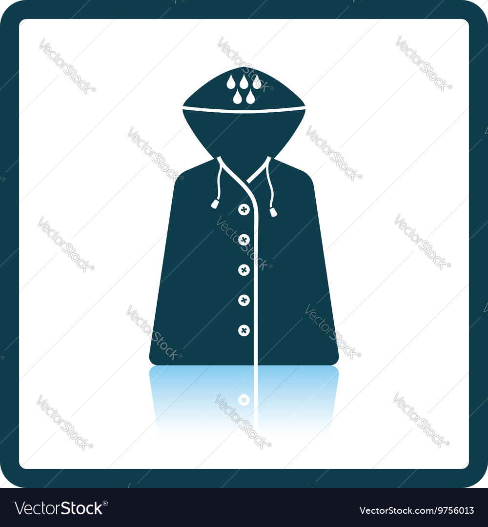 Raincoat icon Royalty Free Vector Image - VectorStock