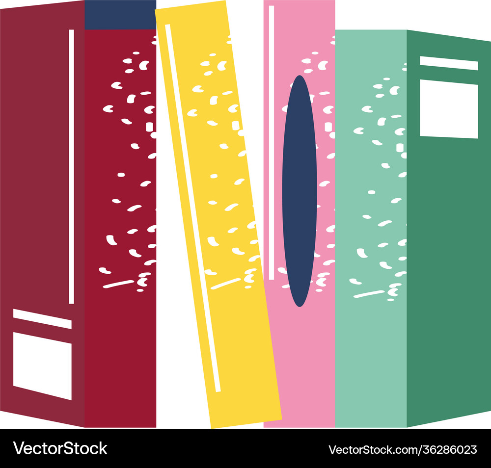 Books learn education literature design Royalty Free Vector