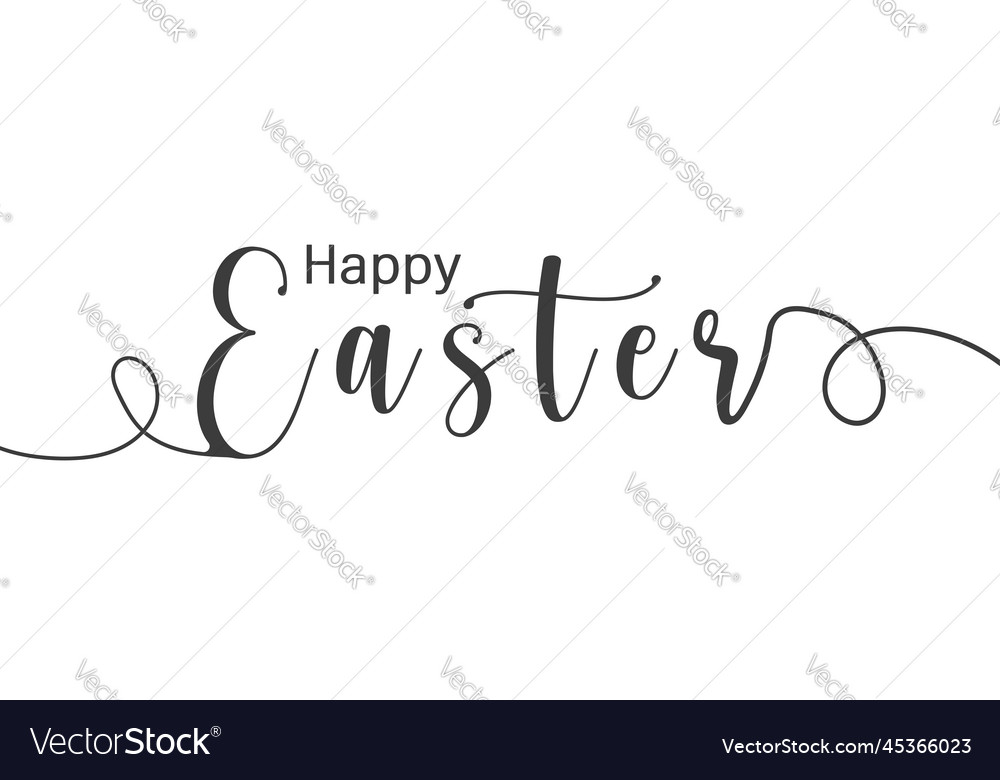 Happy easter 8 Royalty Free Vector Image - VectorStock