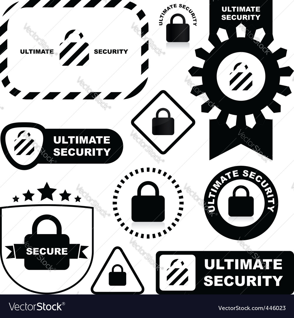 Secure Royalty Free Vector Image - VectorStock