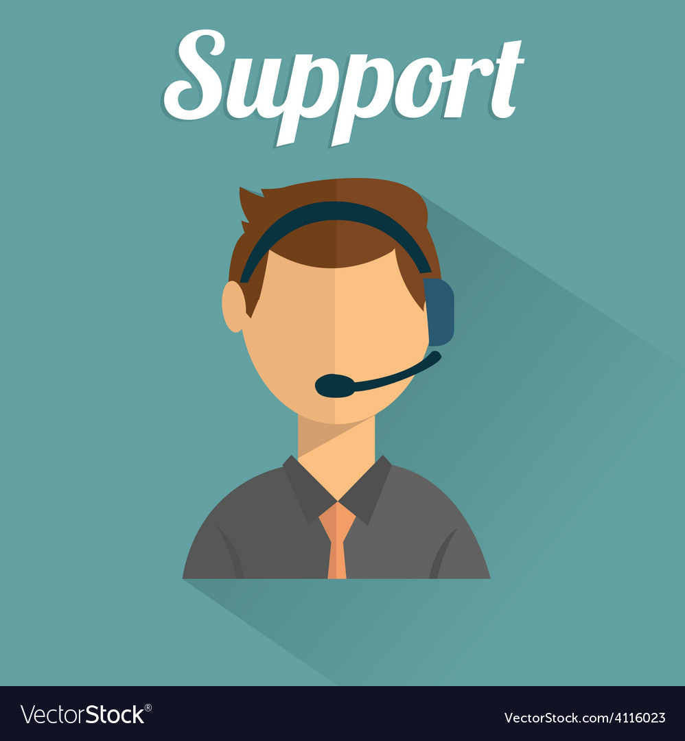 Support Royalty Free Vector Image - VectorStock