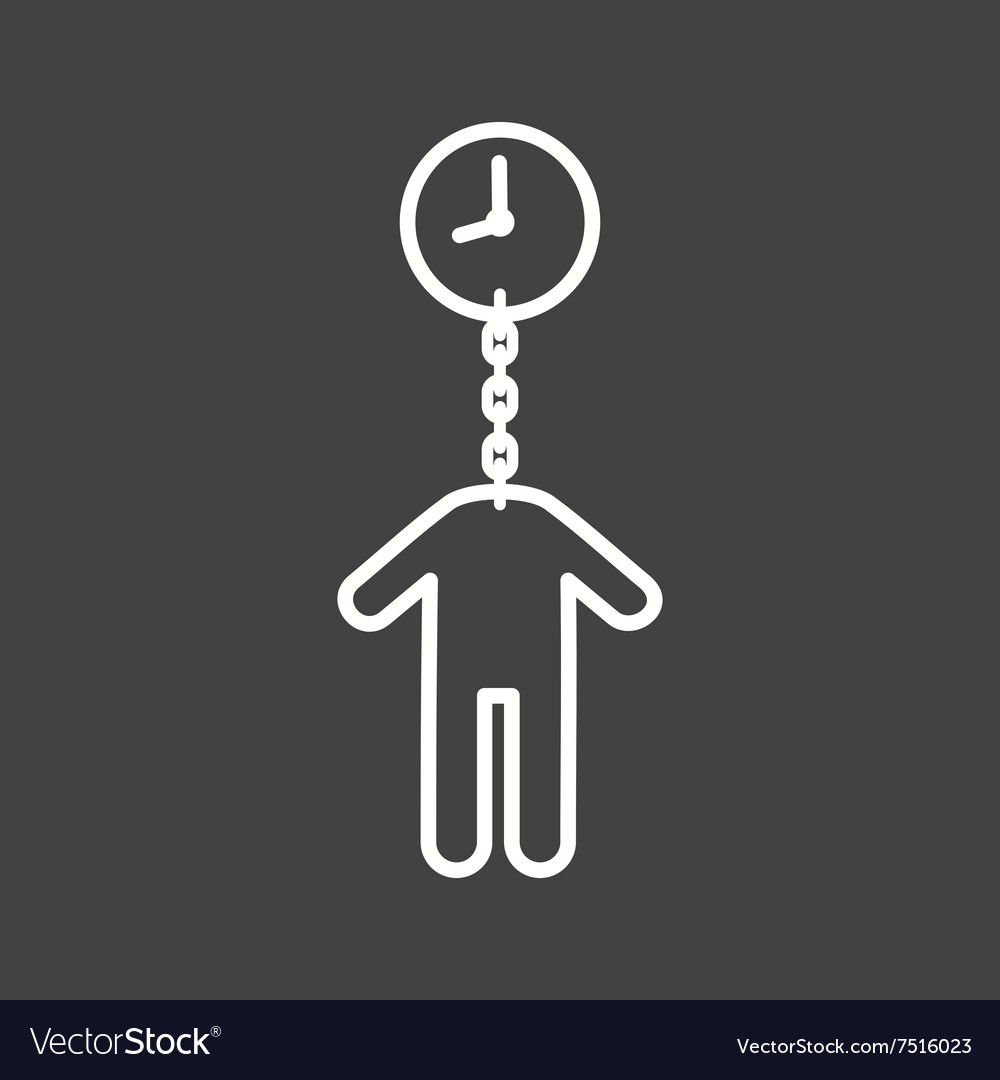 Time bound Royalty Free Vector Image - VectorStock