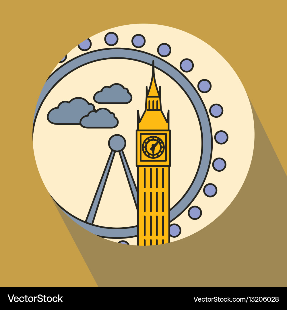 London city skyline Royalty Free Vector Image - VectorStock