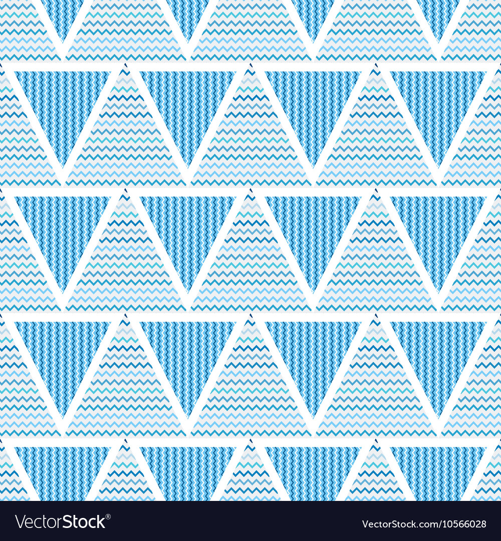 Triangles geometric abstract seamless pattern Vector Image