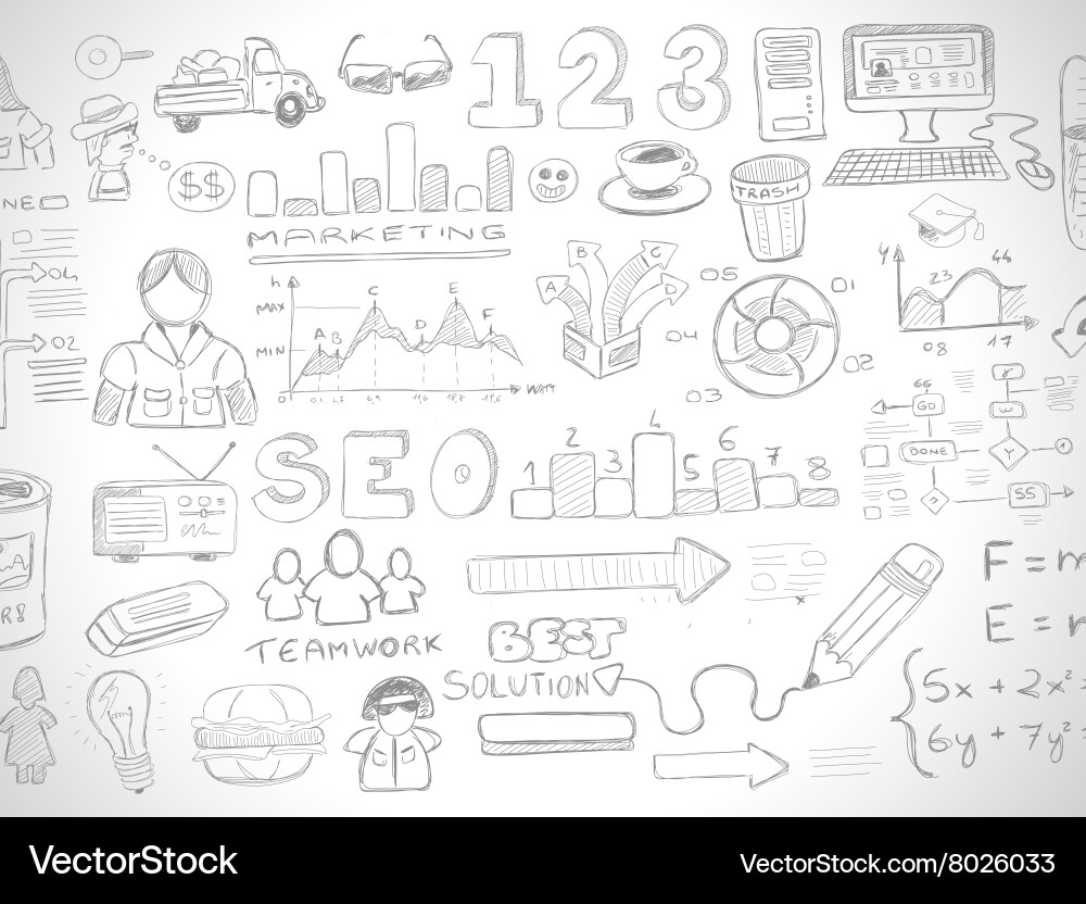 Clean infographic layout template for data Vector Image