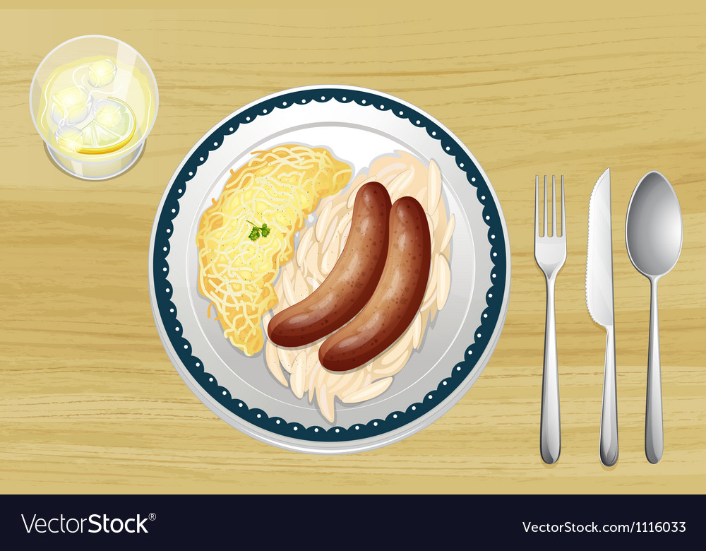 Dinner Royalty Free Vector Image - VectorStock