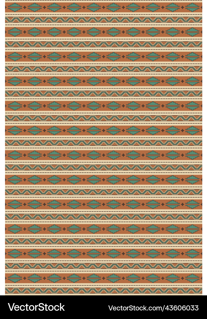 Ethnic tribal seamless pattern south western Vector Image