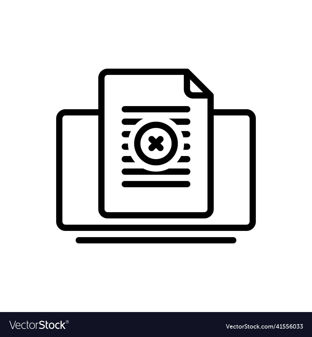 Removed Royalty Free Vector Image - VectorStock