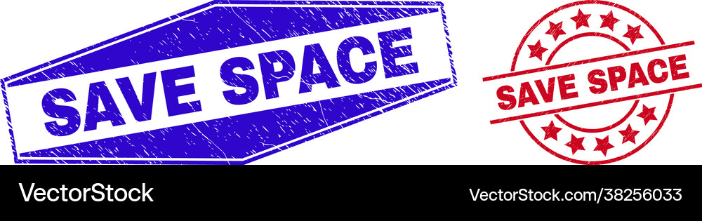 Save space unclean watermarks in round and hexagon