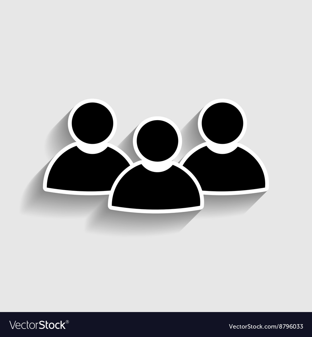 Team work sign Royalty Free Vector Image - VectorStock