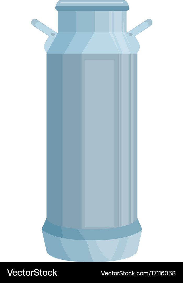 Cow milk can icon Royalty Free Vector Image - VectorStock