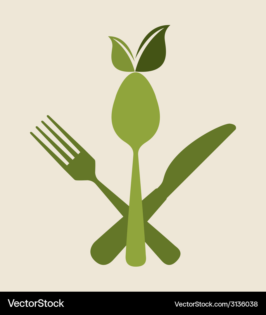 Cutlery menu design Royalty Free Vector Image - VectorStock