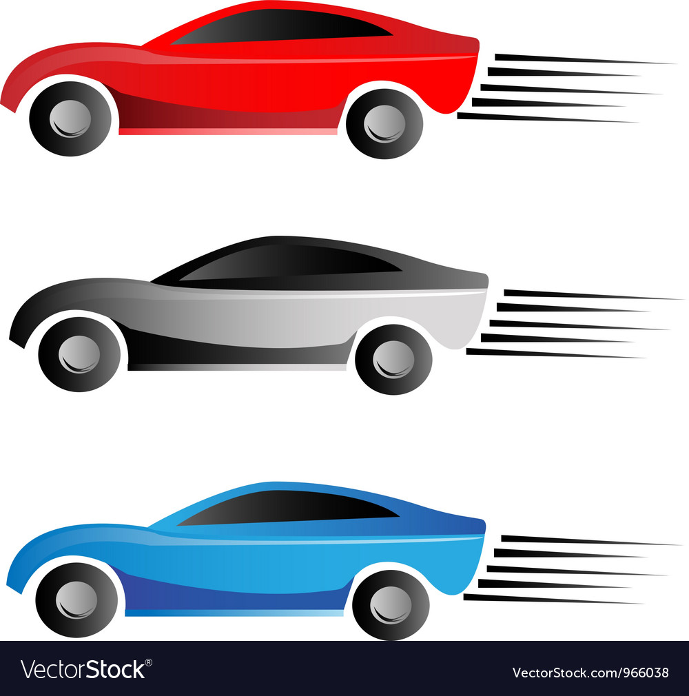 Racing cars Royalty Free Vector Image - VectorStock