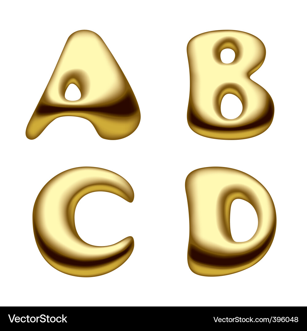 Alphabet letters Royalty Free Vector Image - VectorStock