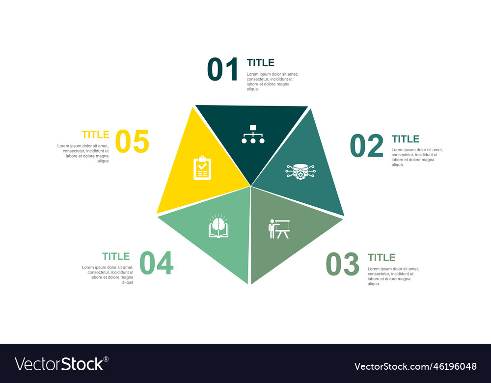 Classification data processing training Royalty Free Vector