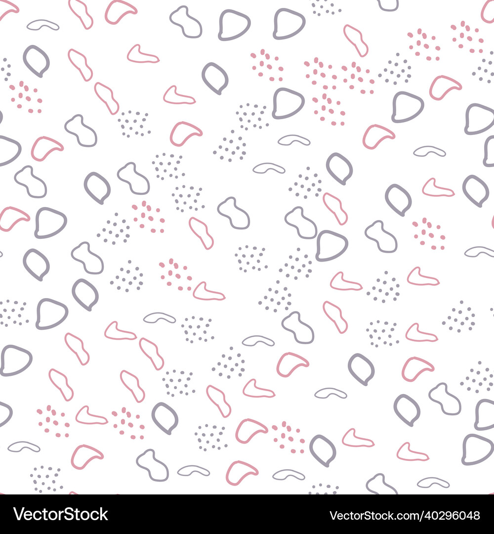 Hand drawn various round and elipse shapes Vector Image