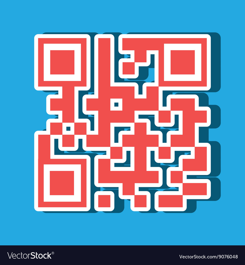 Product identification code design Royalty Free Vector Image