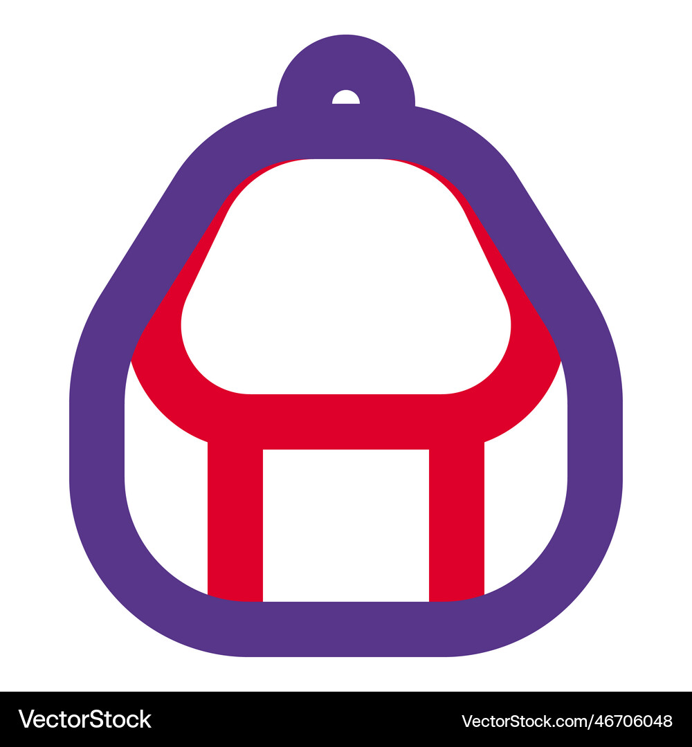 Relax with a comfortable and stylish bean bag Vector Image