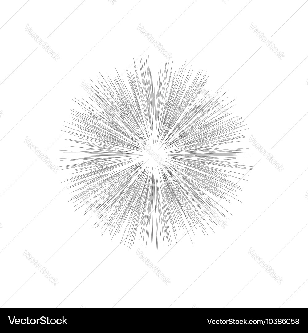 Engraving star monochrome burst Royalty Free Vector Image