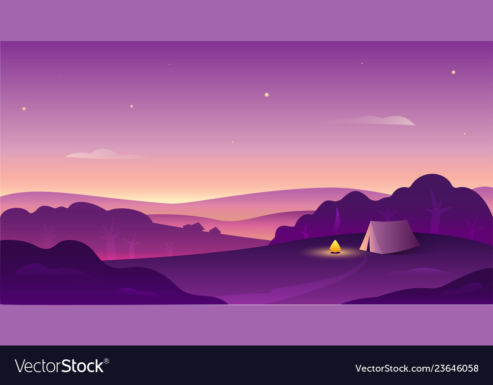 Landscape Royalty Free Vector Image - VectorStock