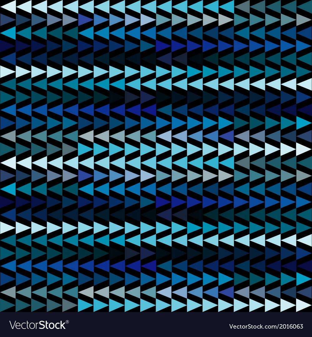 Blue triangles background Royalty Free Vector Image