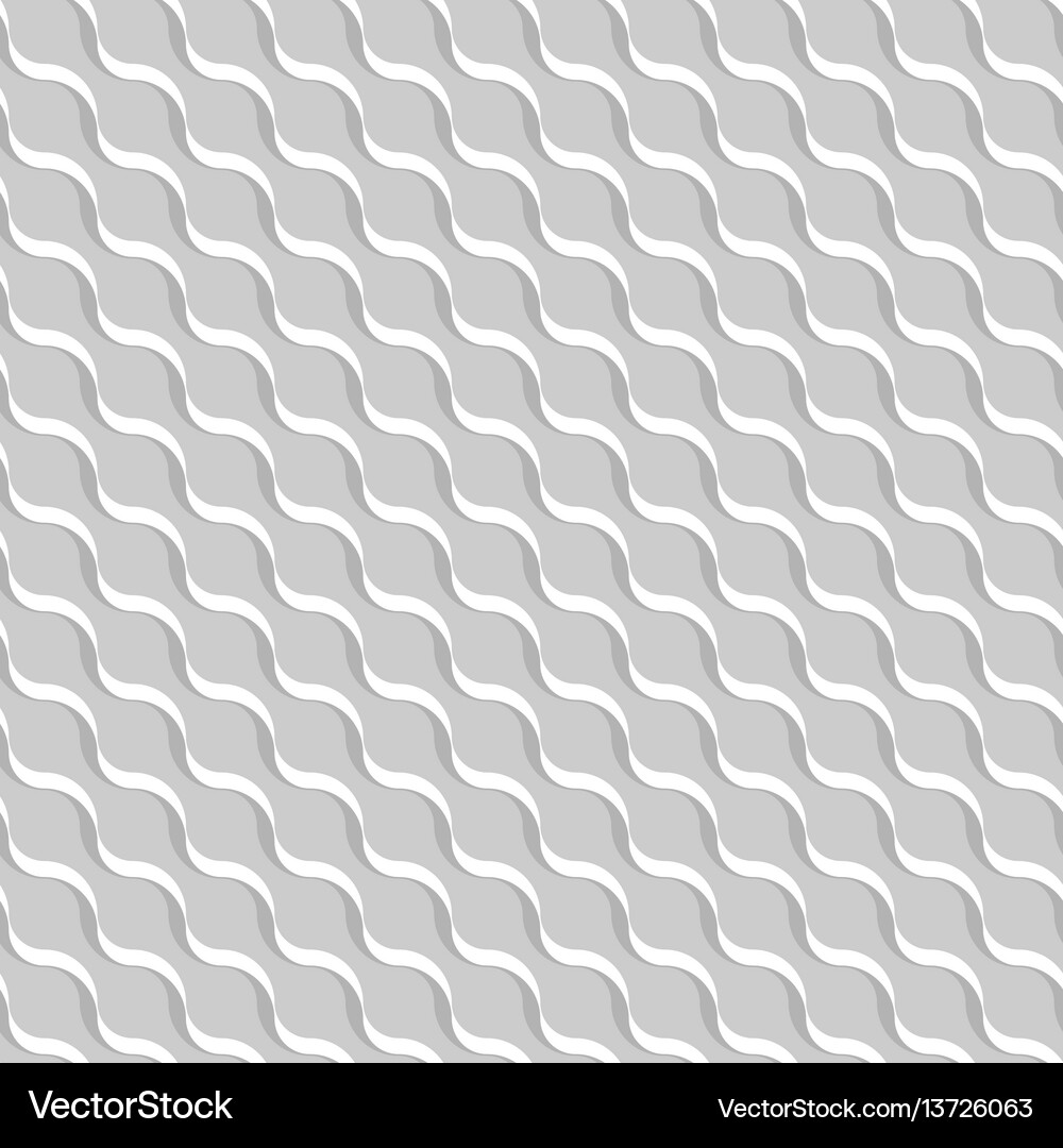 Grey abstract wavy background Royalty Free Vector Image