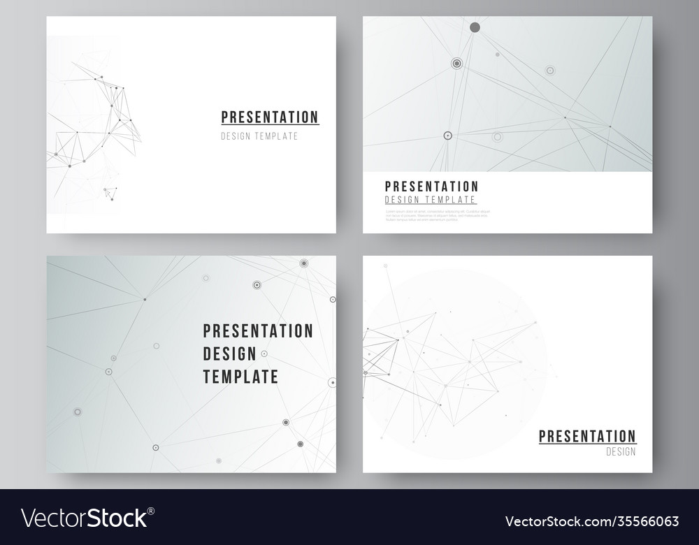 Layout presentation slides design Royalty Free Vector Image
