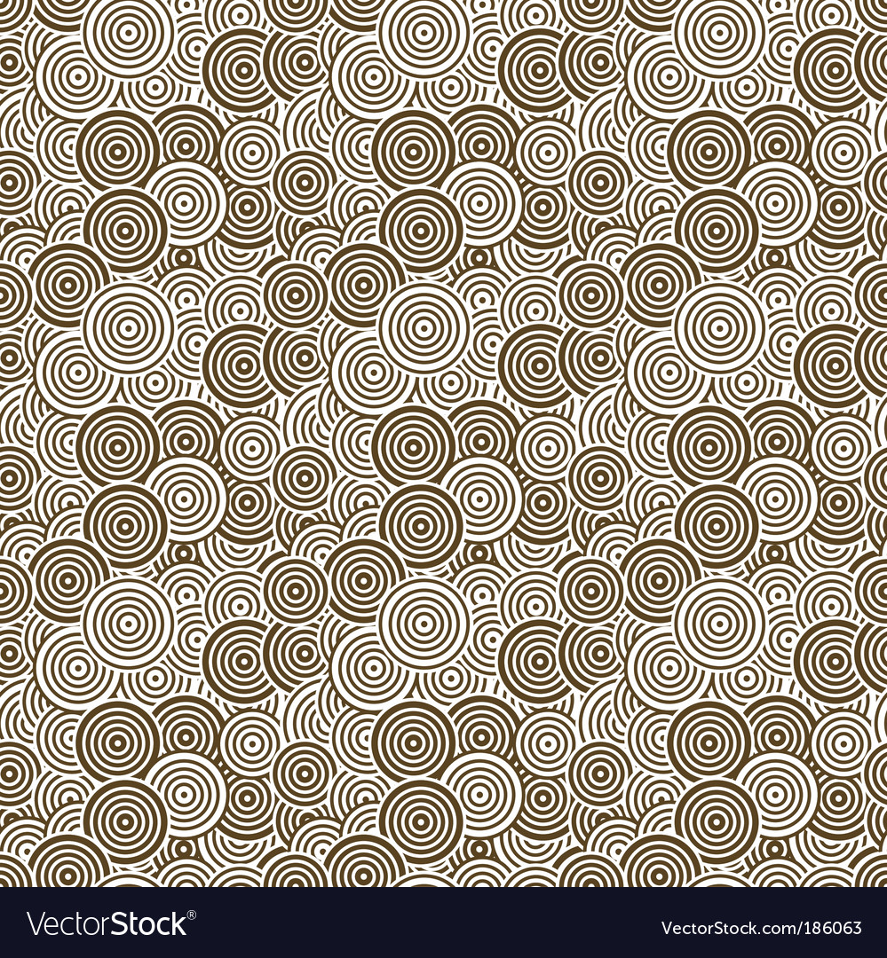 Seamless circle pattern Royalty Free Vector Image