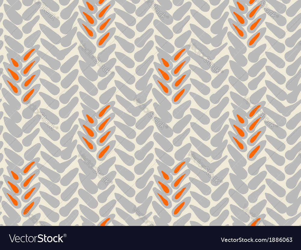 Simple pattern with bold brushstrokes Royalty Free Vector