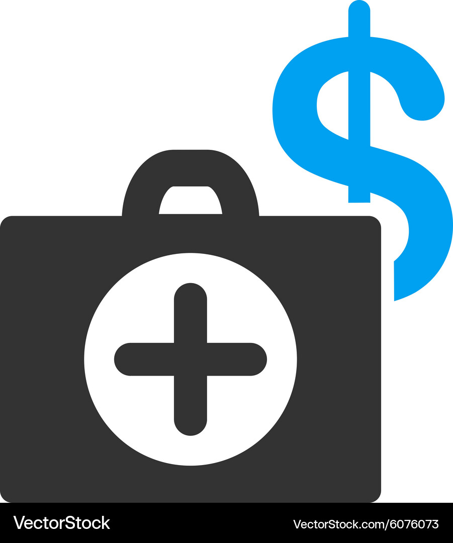 Payment Healthcare Icon Royalty Free Vector Image