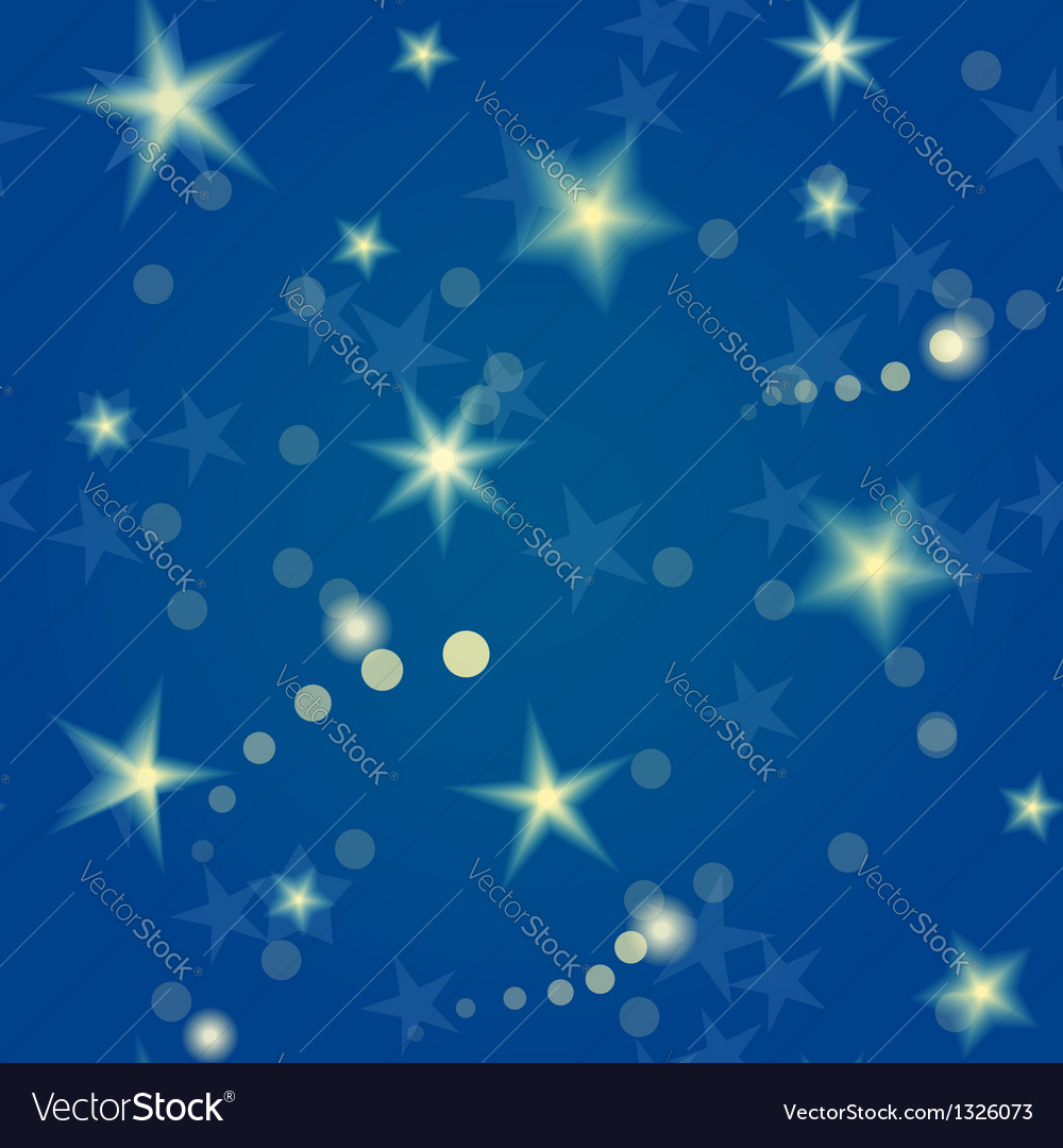Stars seamless pattern Royalty Free Vector Image