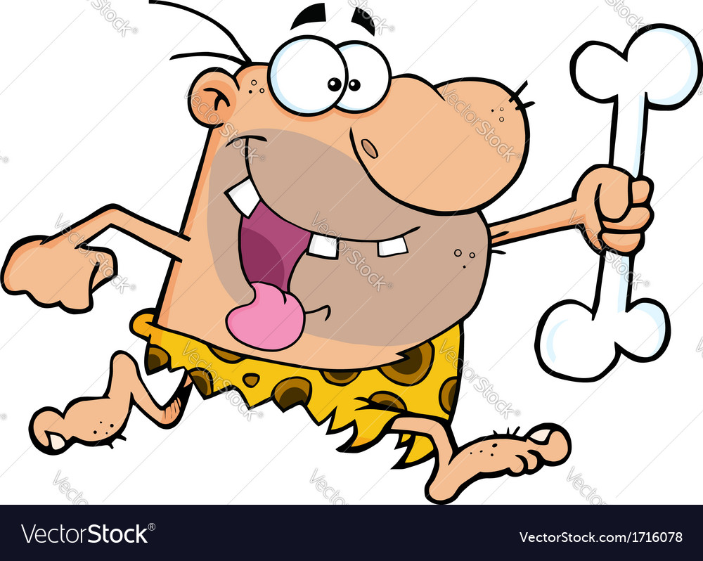 Caveman cartoon Royalty Free Vector Image - VectorStock Caveman cartoon Royalty Free Vector Image - VectorStock