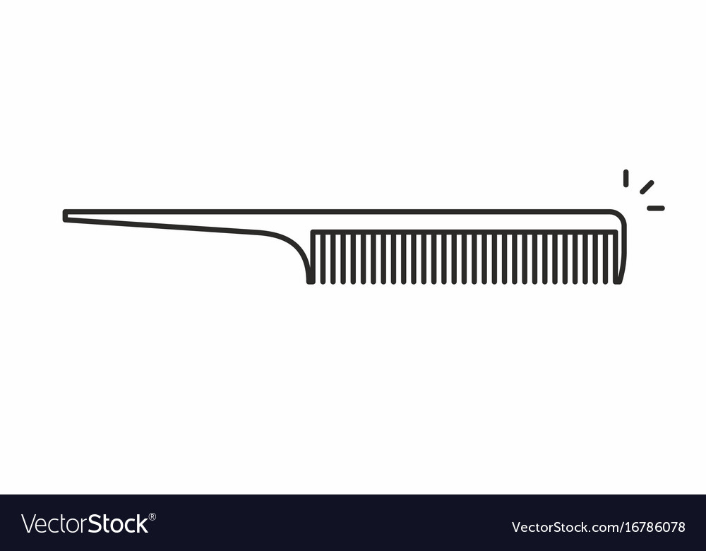 Comb icon Royalty Free Vector Image - VectorStock