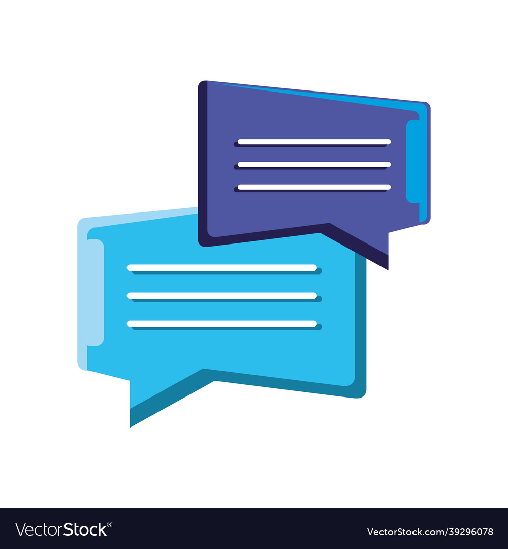 Speech bubble message Royalty Free Vector Image Speech bubble message Royalty Free Vector Image