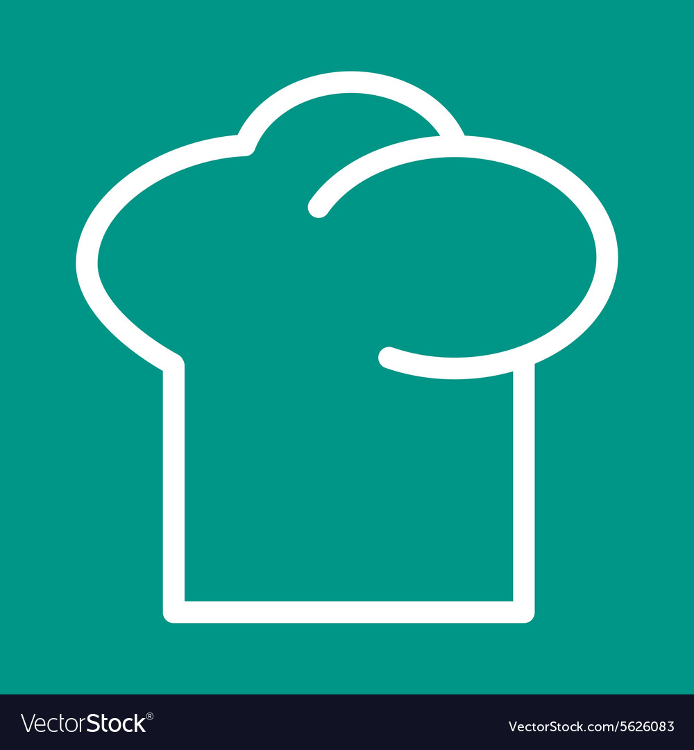 Chef hat Royalty Free Vector Image - VectorStock