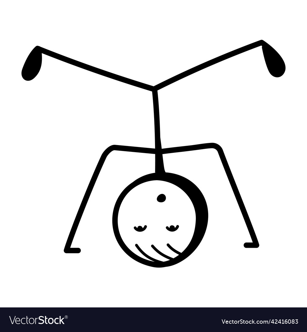 Headstand Royalty Free Vector Image - VectorStock