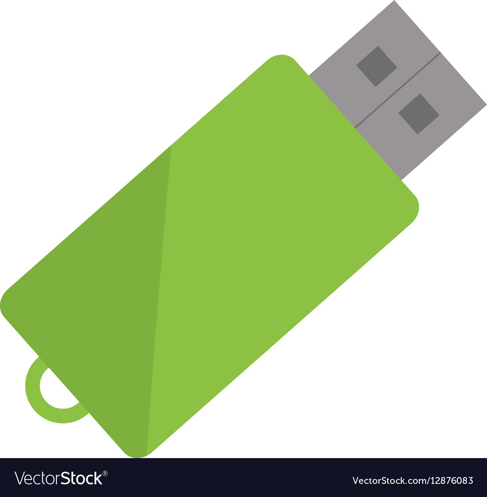 Usb storage device Royalty Free Vector Image - VectorStock