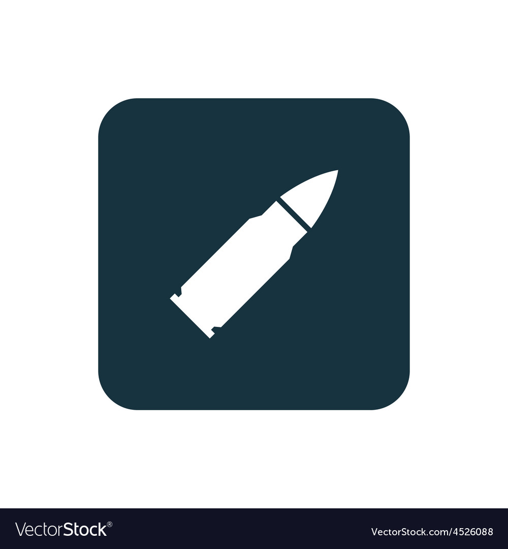 Bullet Icon Rounded Squares Button Royalty Free Vector Image