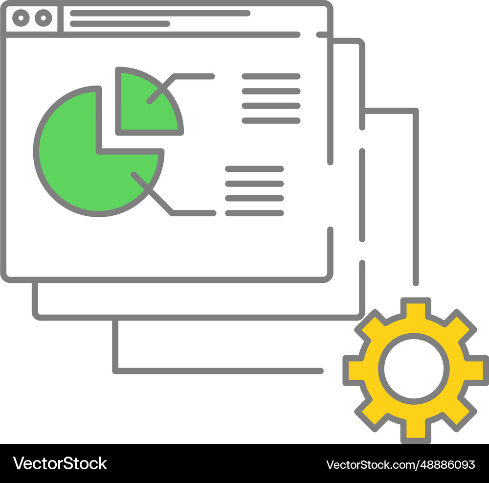 Business and project management icon Royalty Free Vector