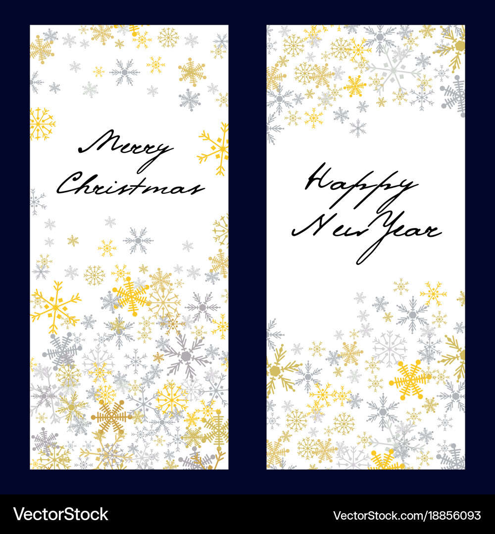 Set year banners Royalty Free Vector Image - VectorStock