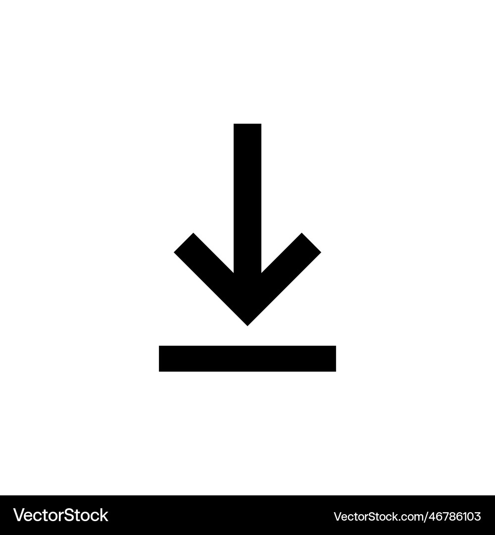 Download icon download icon Royalty Free Vector Image