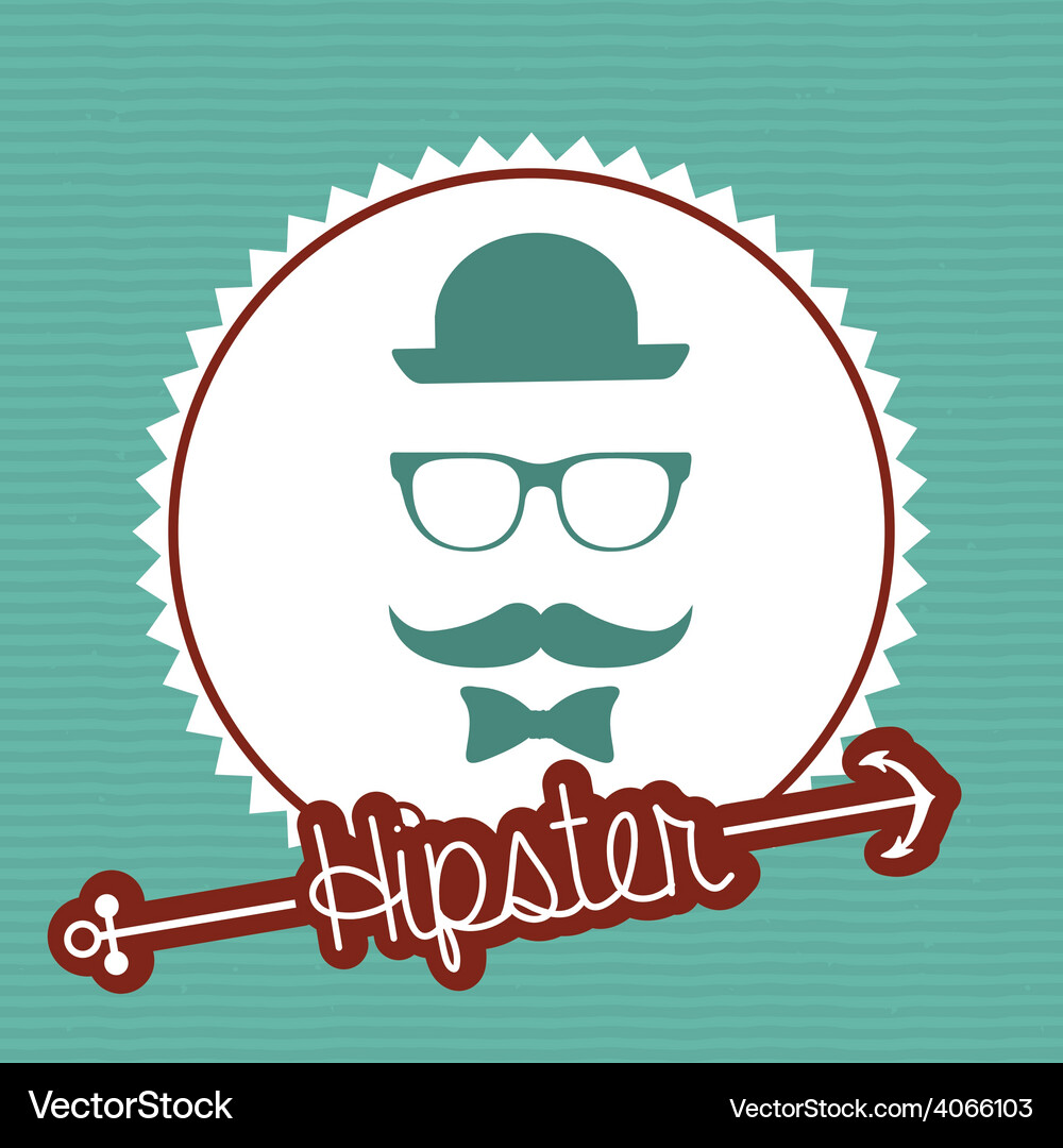Hipster design Royalty Free Vector Image - VectorStock
