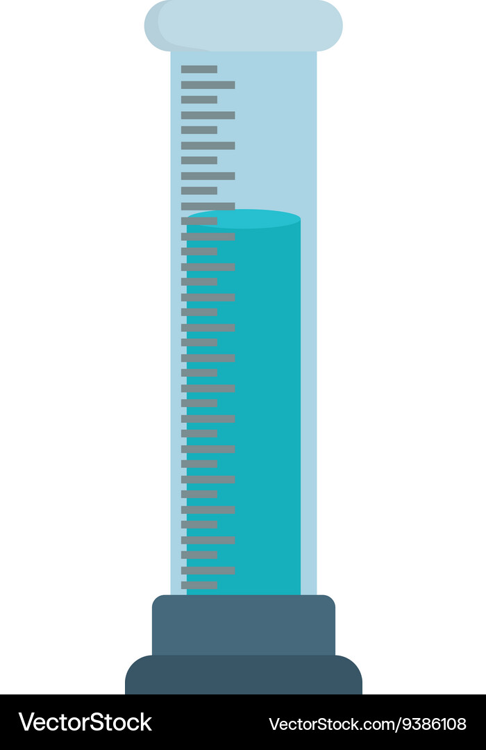 Laboraty tube design science icon graphic Vector Image