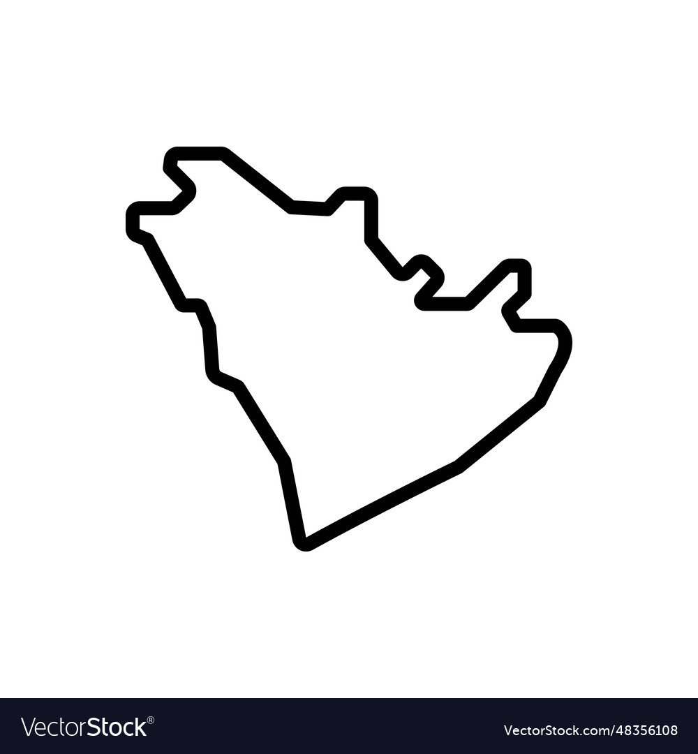 Peninsula Royalty Free Vector Image - VectorStock