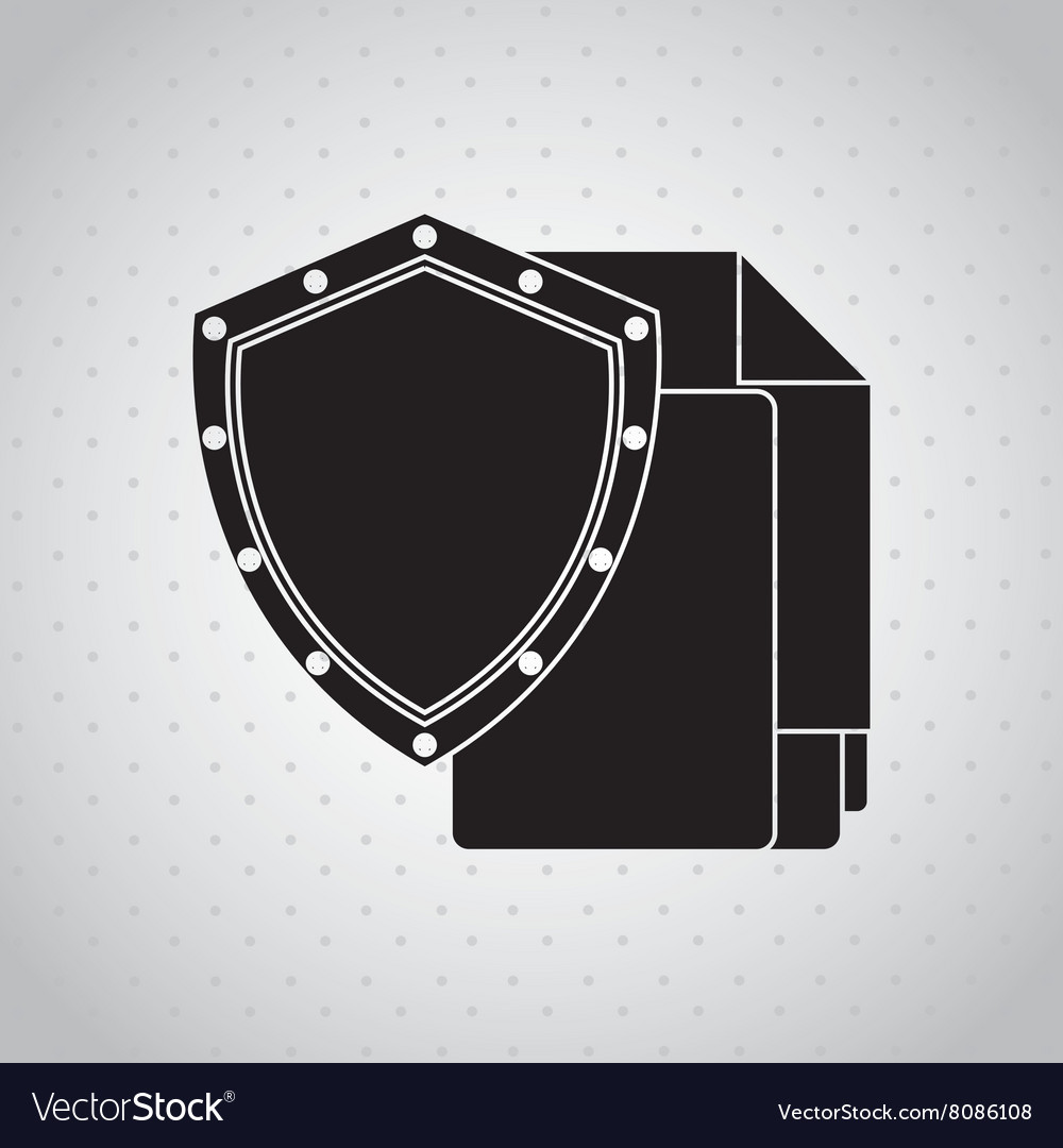 Security system design Royalty Free Vector Image