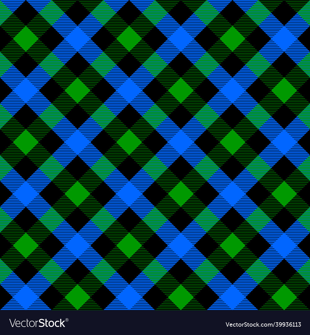 Buffalo plaid pattern gingham seamless pattern Vector Image