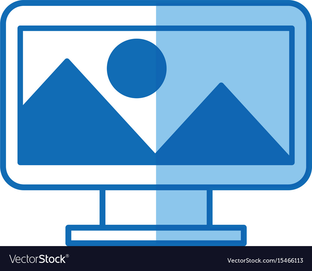 Computer electronic work Royalty Free Vector Image